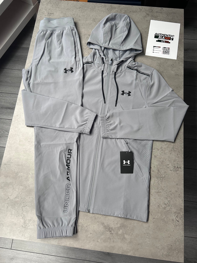 UNDER ARMOUR TRACKSUIT - GREY – Authentic Ireland