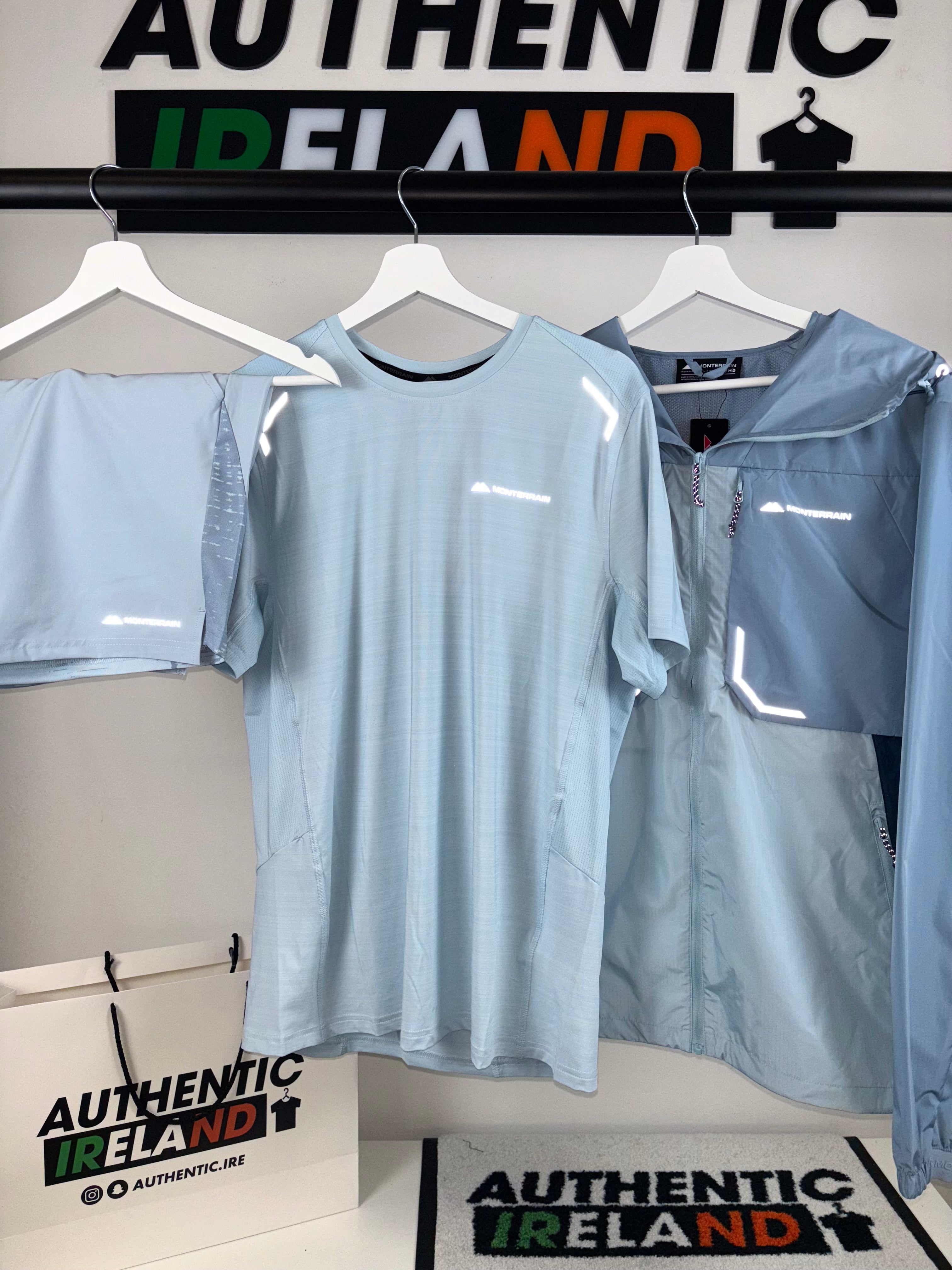 MONTERRAIN WINDRUNNER 3-PIECE SET - ICE BLUE – Authentic Ireland