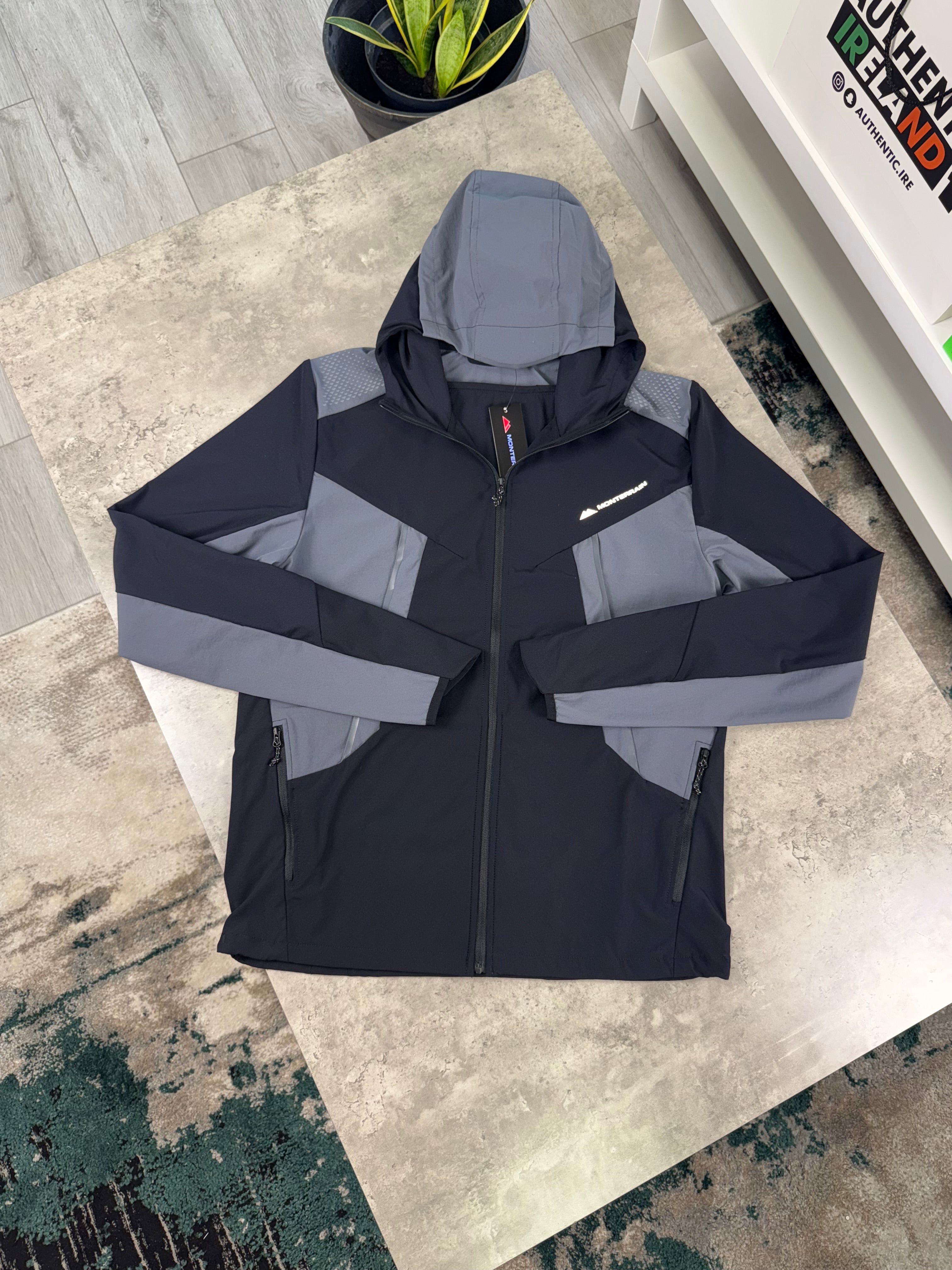 MONTERRAIN DYNAMIC 2.0 TRACKSUIT - BLACK/GREY – Authentic Ireland
