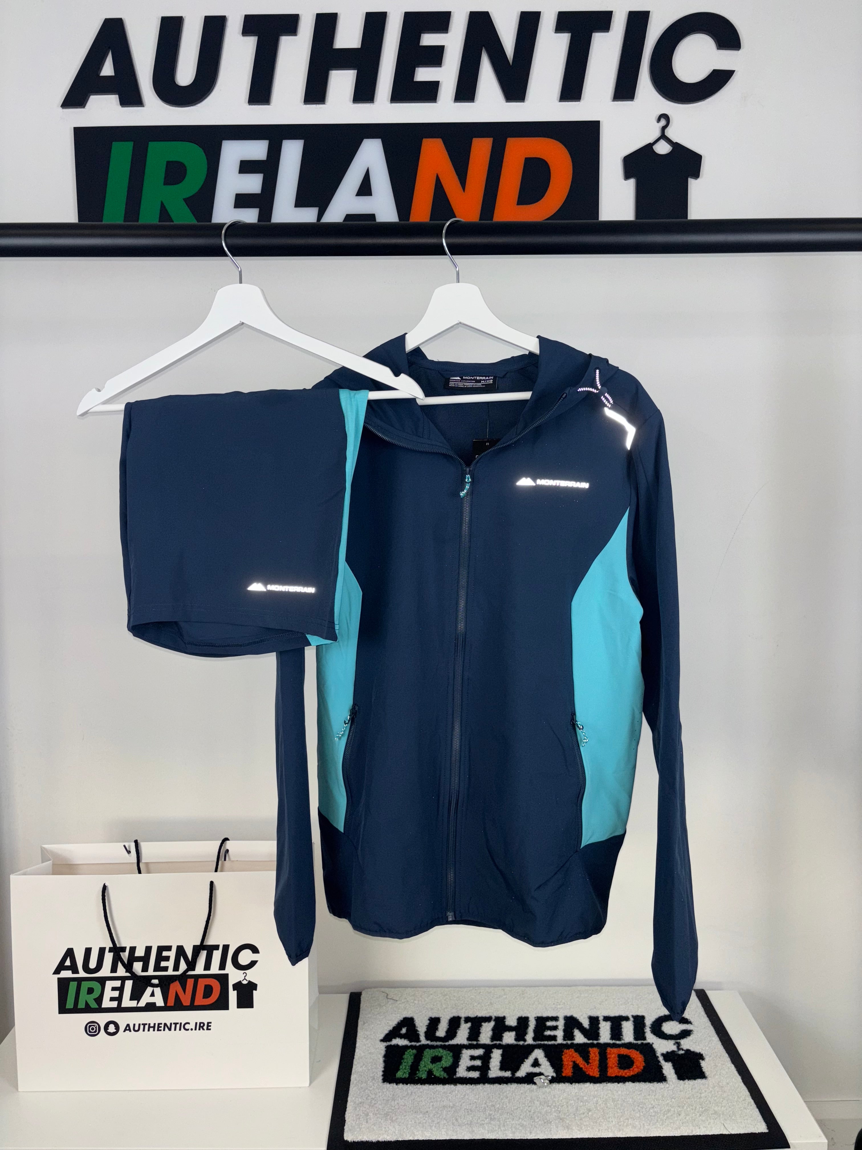 MONTERRAIN WINDRUNNER 3-PIECE SET - AQUA BLUE – Authentic Ireland